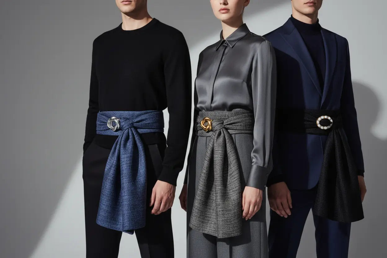 Scarf Belt Transform Outfits With Silk Comfort And Ease